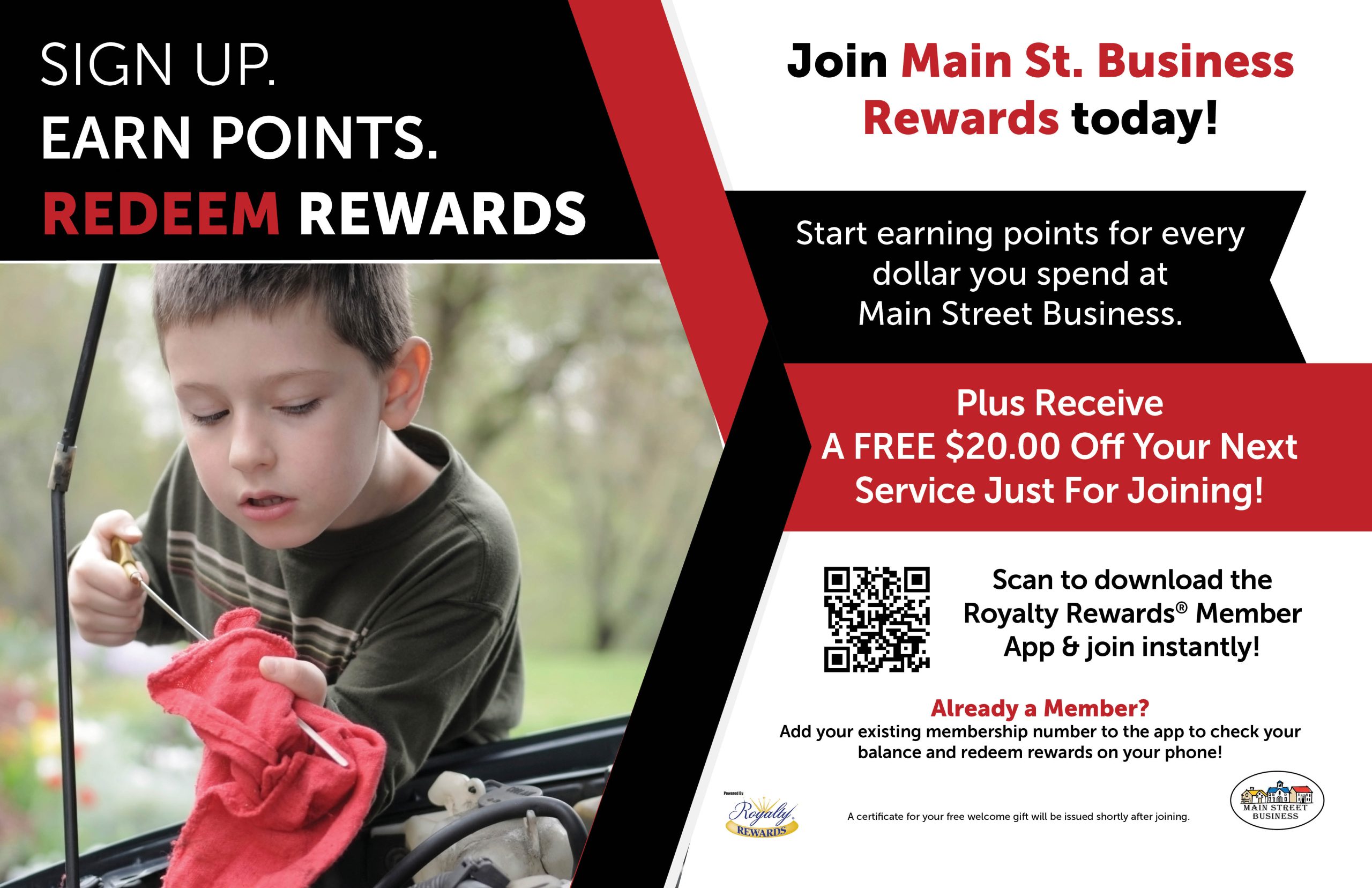 Posters – Royalty Rewards