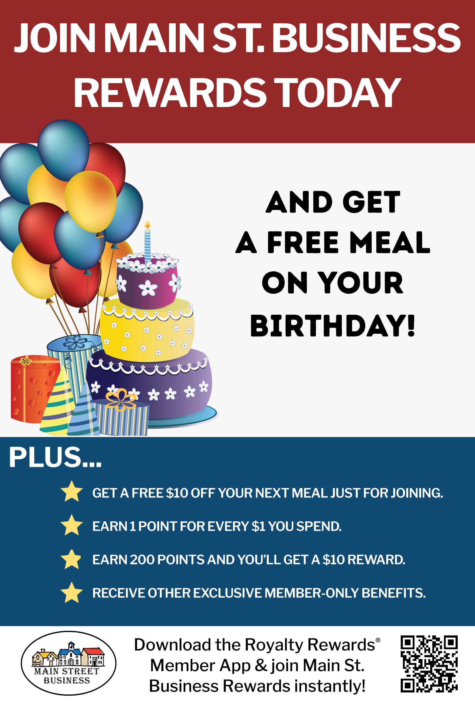 Balloons – Royalty Rewards